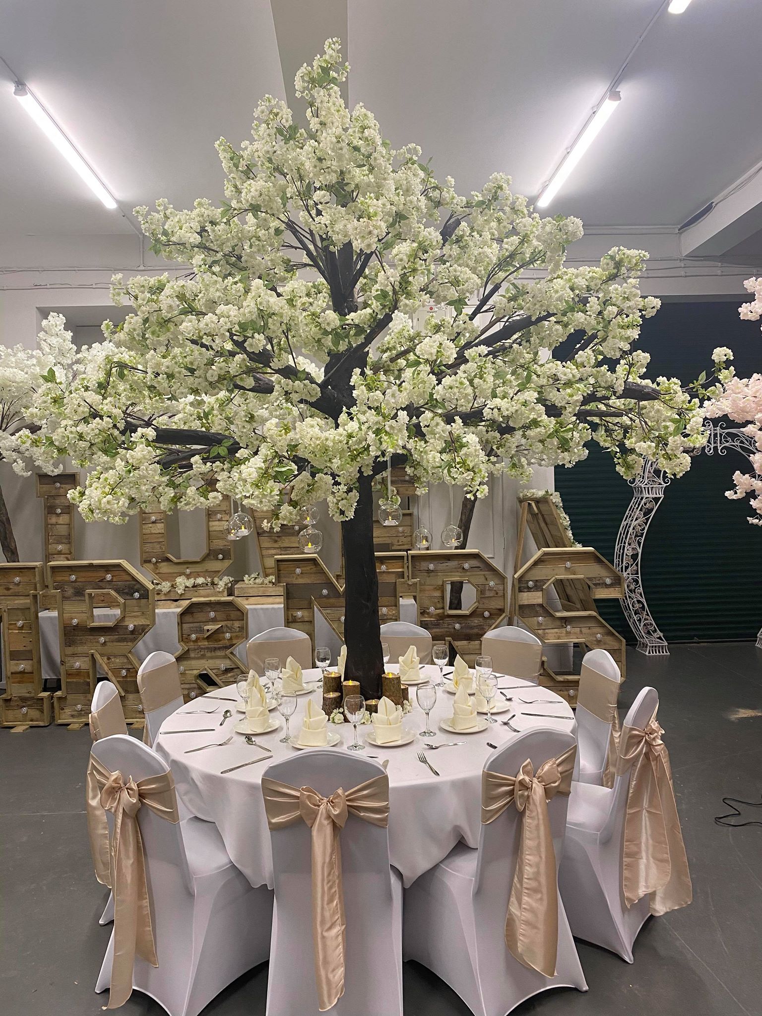 11ft Blossom Tree Table Hire